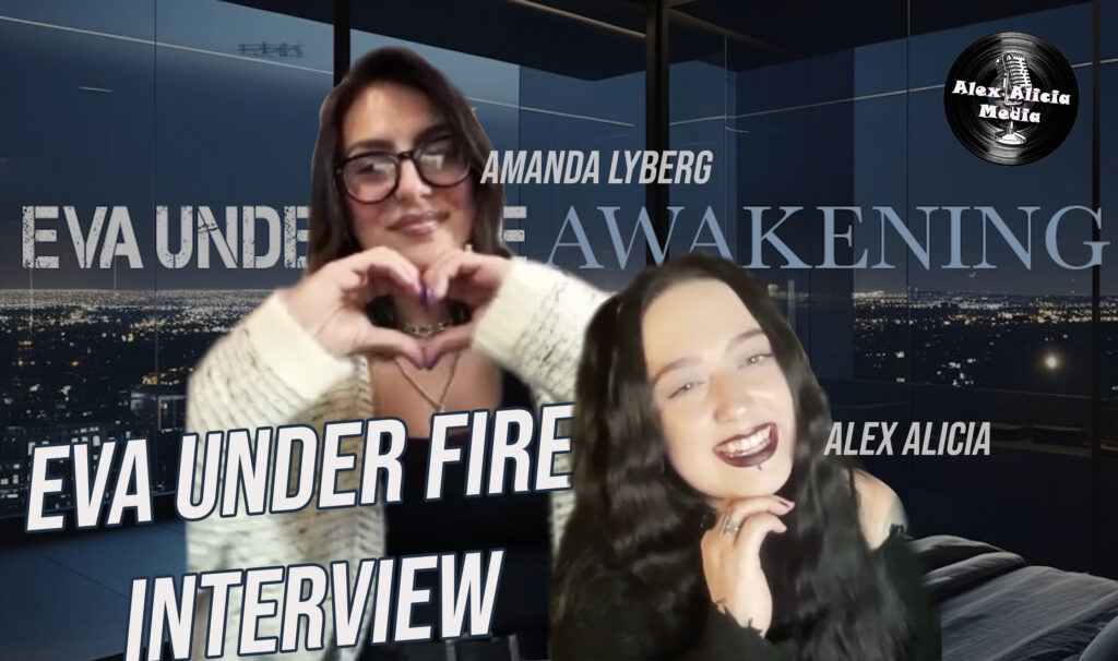 Can you spot the album title reveal? Amanda of EVA UNDER FIRE talks New ...